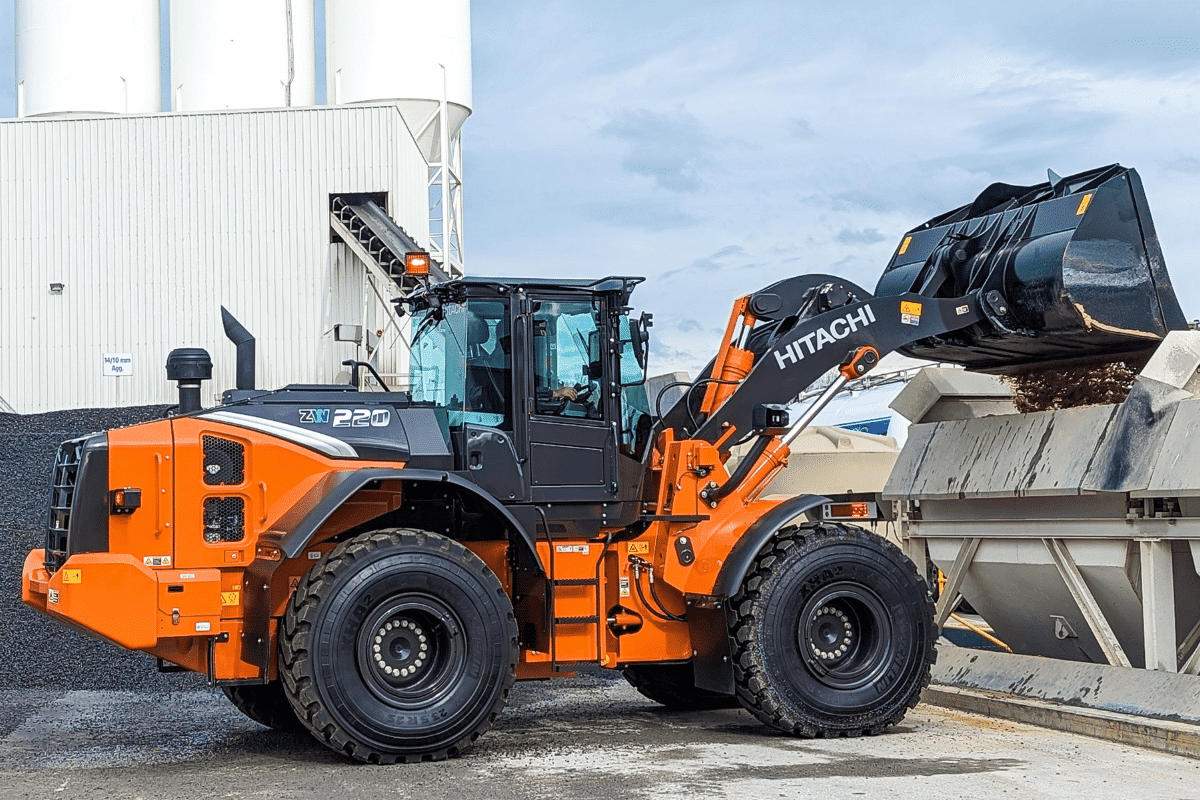 All new Hitachi ZW-7 range of wheel loaders - AORA