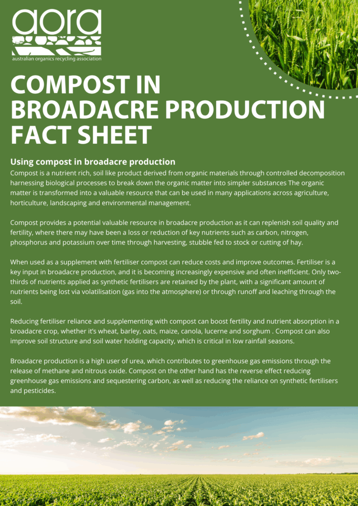 Compost Fact Sheets - AORA